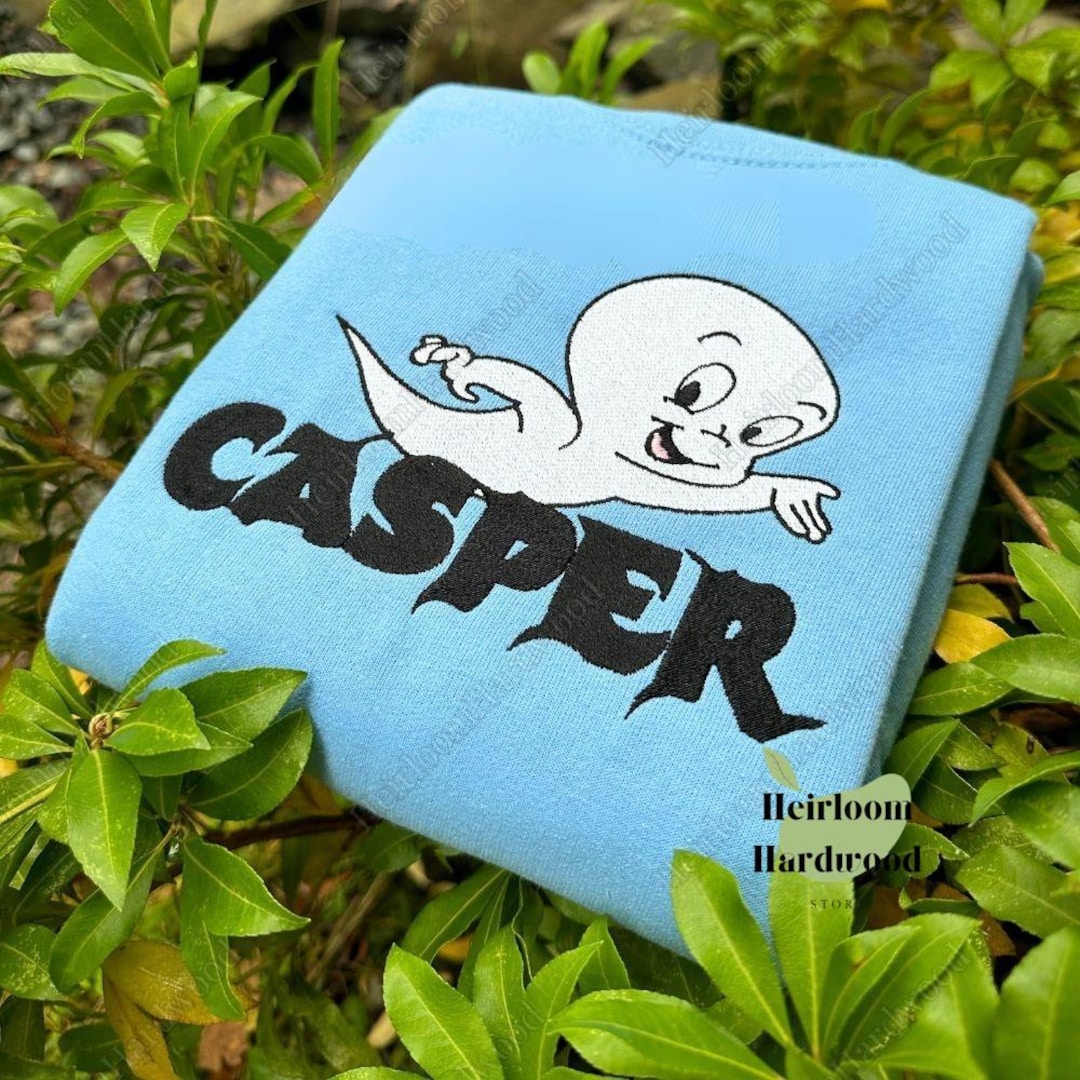 Halloween Casper the Friendly Ghost Embroidered Shirt, Vintage Movie ...