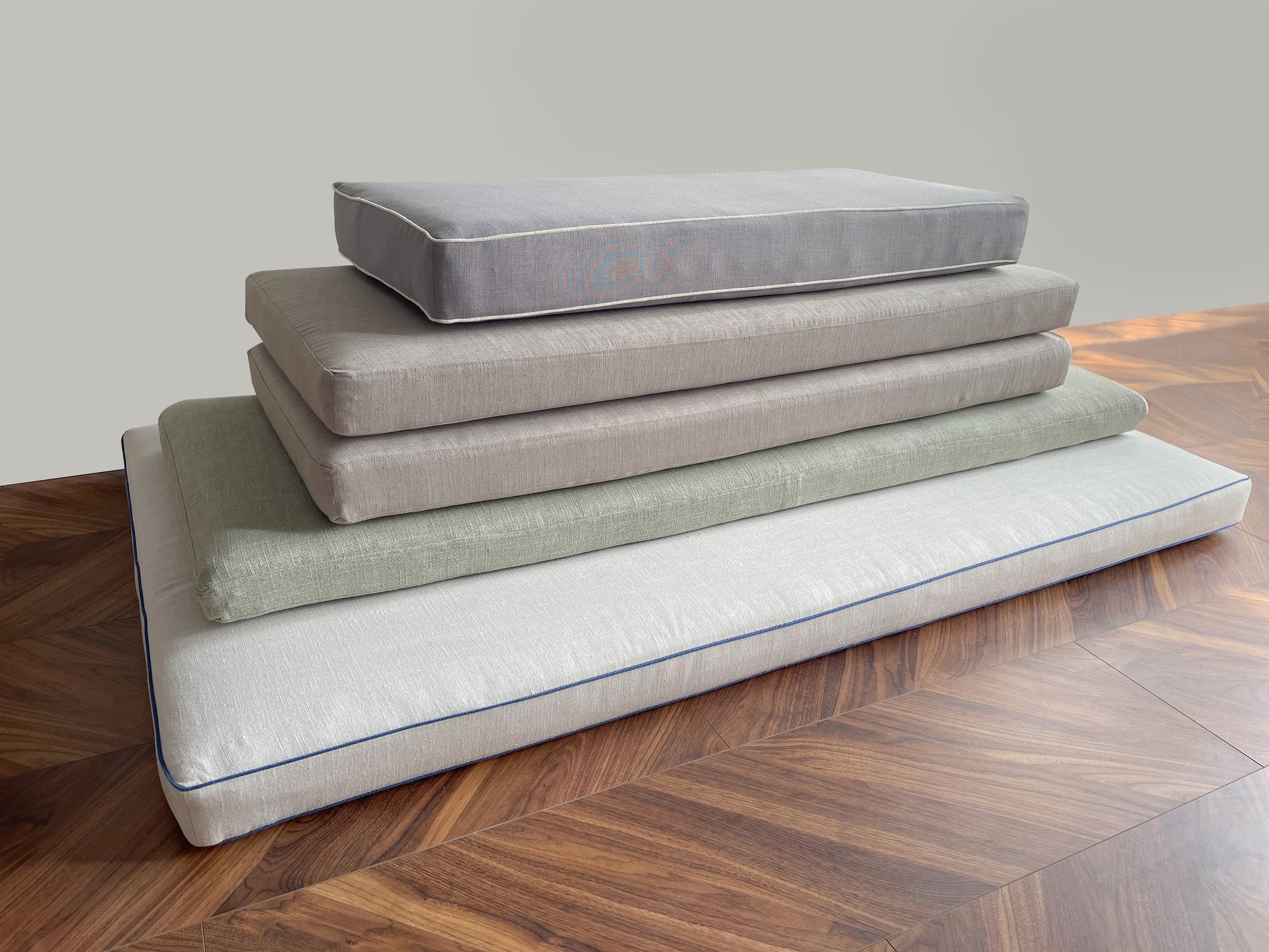 Custom Bay Window Seat Cushion,indoor Cushion,cotton Window Seat ...