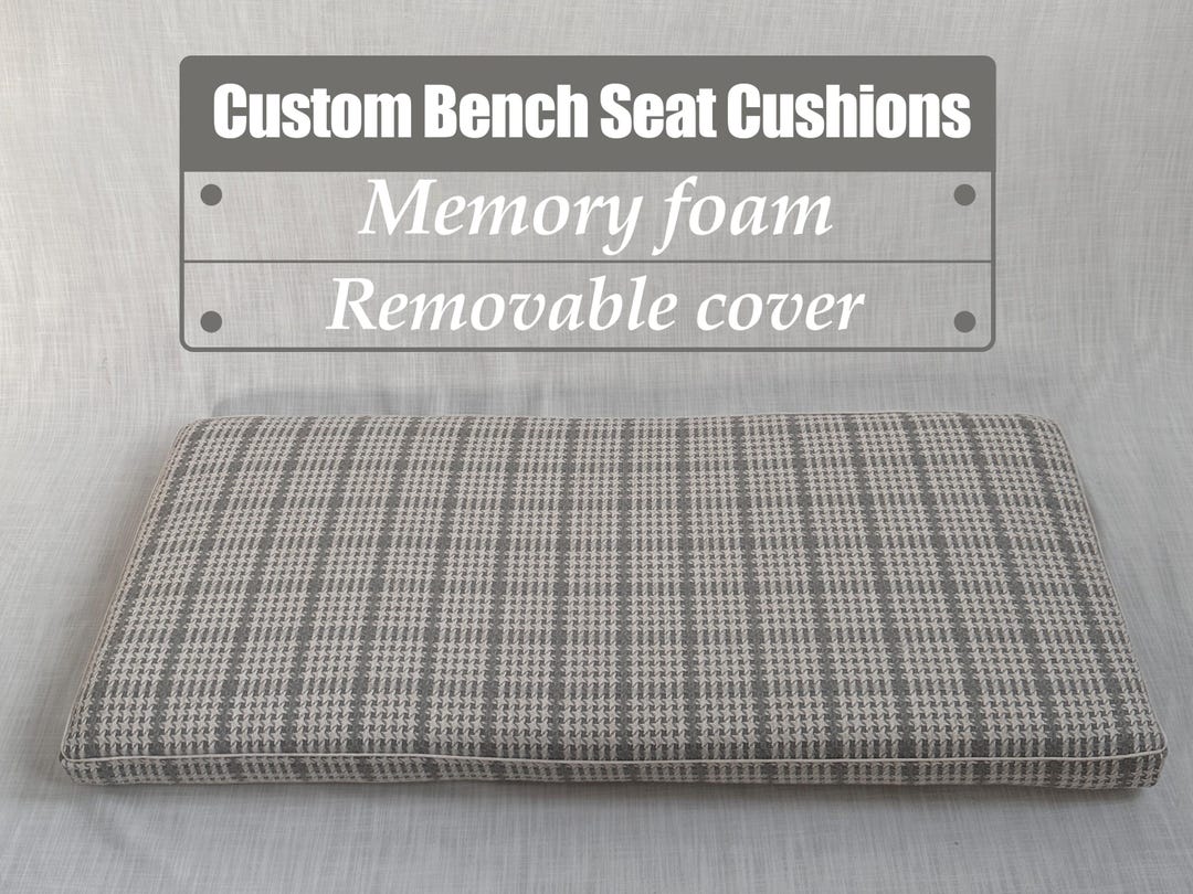 Grey Striped Check Pattern Cushions, Cotton Window Cushions, Indoor ...