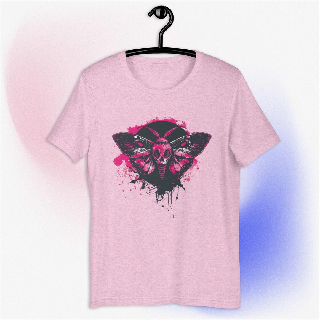 Deaths Head Moth Unisex T-shirt | Pastel Goth | Soft Goth | Weirdcore ...