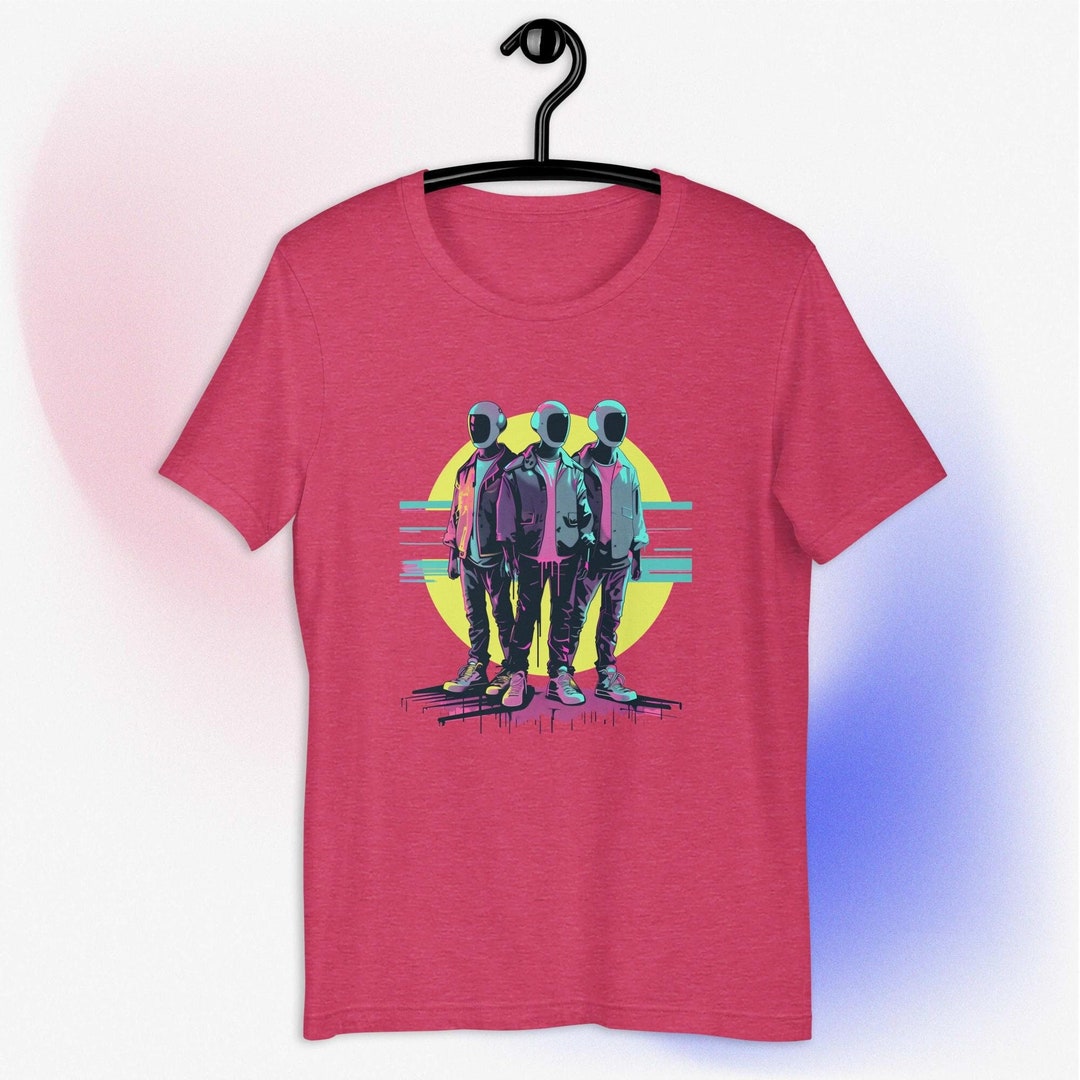 Techno Punk Unisex Tee | Club Wear | Rave | Kawaii | Techno | Neon ...