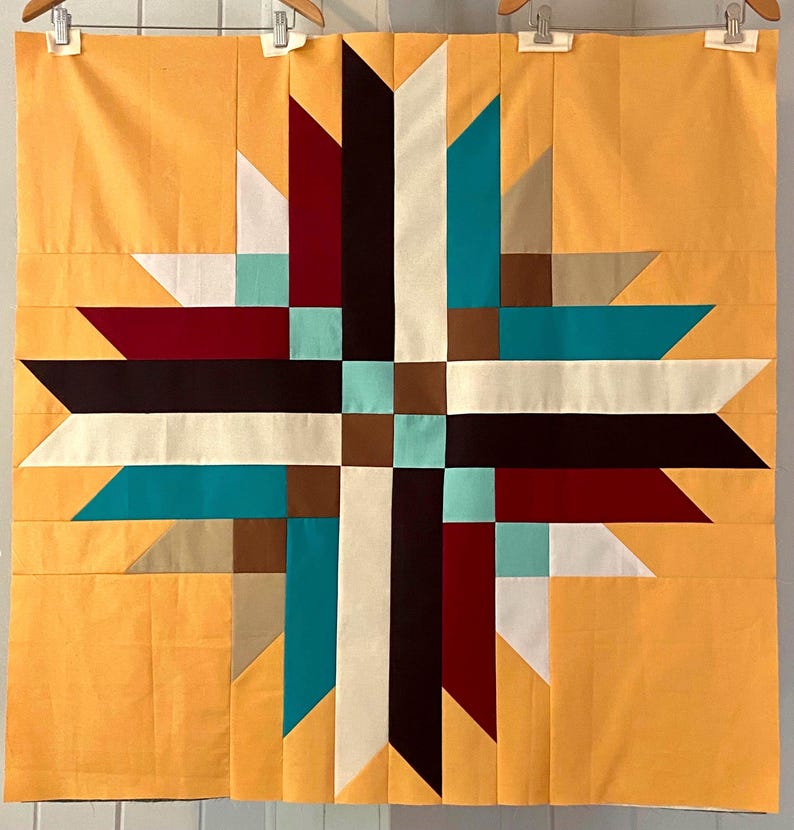 Custom Hand Made Art Quilt - You Choose Colors and Backing. Quilt, Wall ...