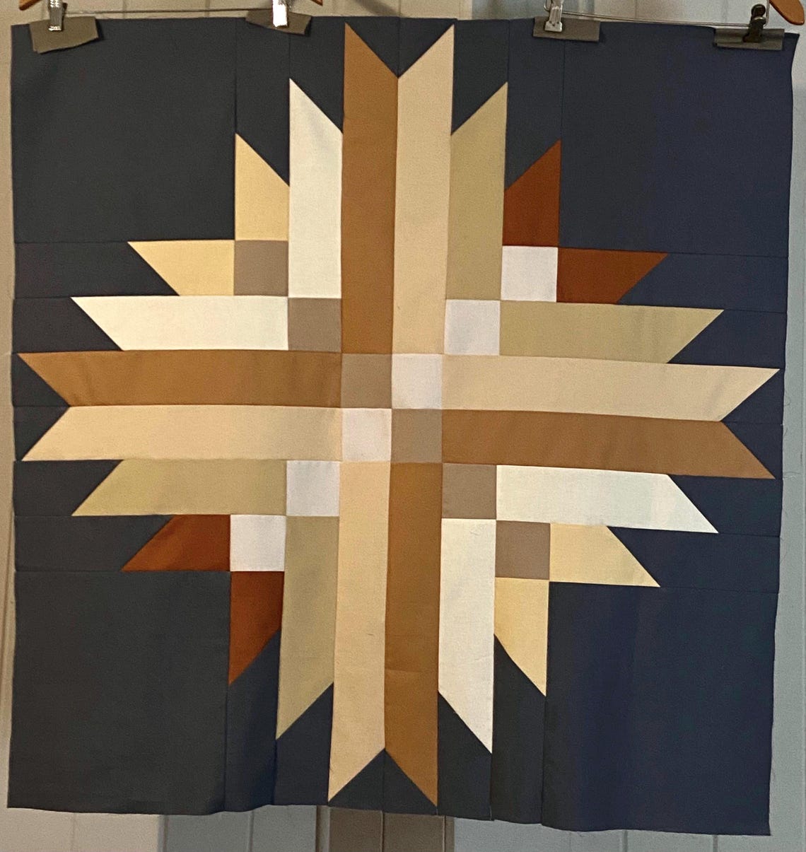 Custom Hand Made Art Quilt - You Choose Colors and Backing. Quilt, Wall ...