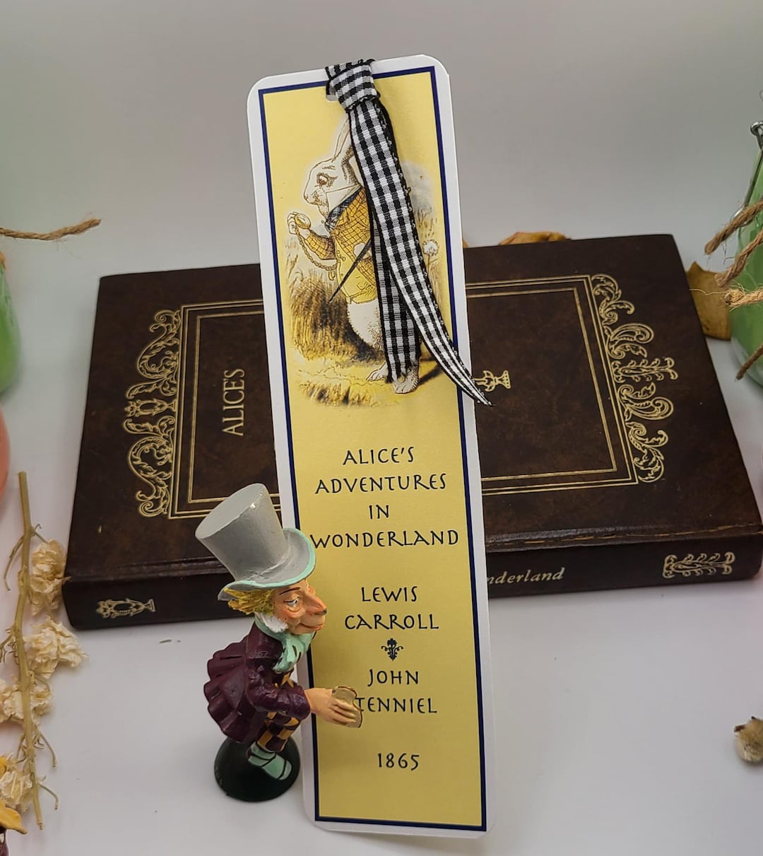 Printable Alice in Wonderland Bookmark - Etsy