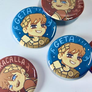 Gladiator II Badges - Emperors Geta and Caracalla - Etsy