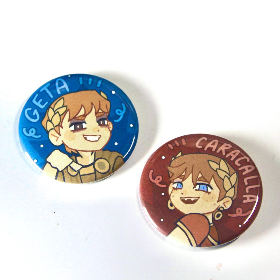 Gladiator II Badges - Emperors Geta and Caracalla - Etsy