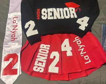 8th GRADE/SENIOR GRADUATION Skirt Set/graduation Outfit - Etsy