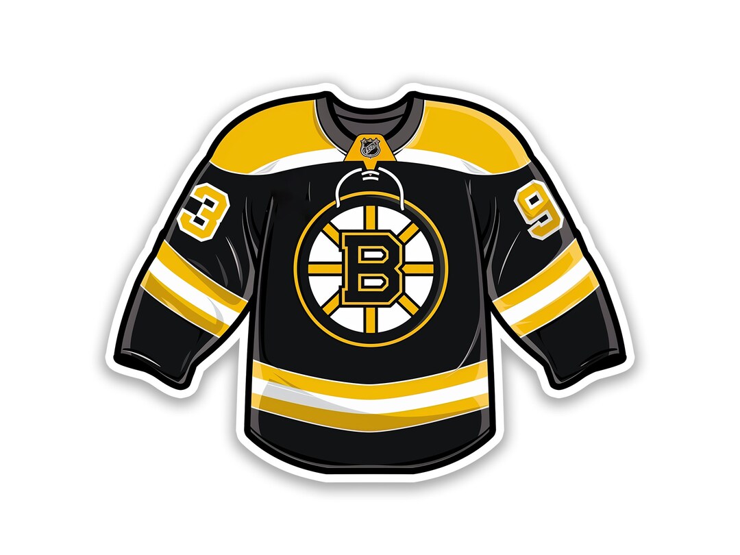 Boston Bruins Hockey Team Jersey Fridge Magnet - NHL Memorabilia ...