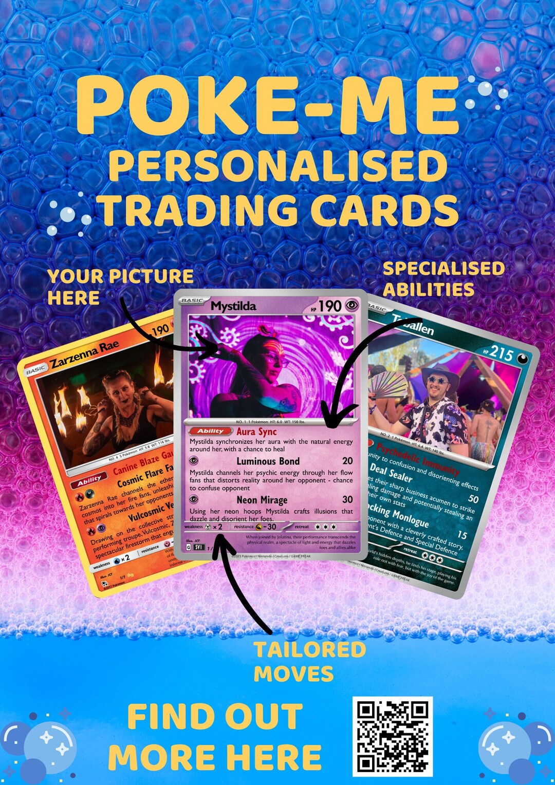 Pokemon, Card, Personalised, Pokemon Card, Gift Card, Gift ...