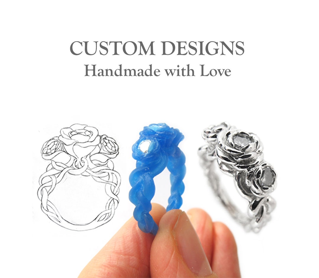 Handmade Custom Designed Rings, Design Your Own Engraved Jewellery ...
