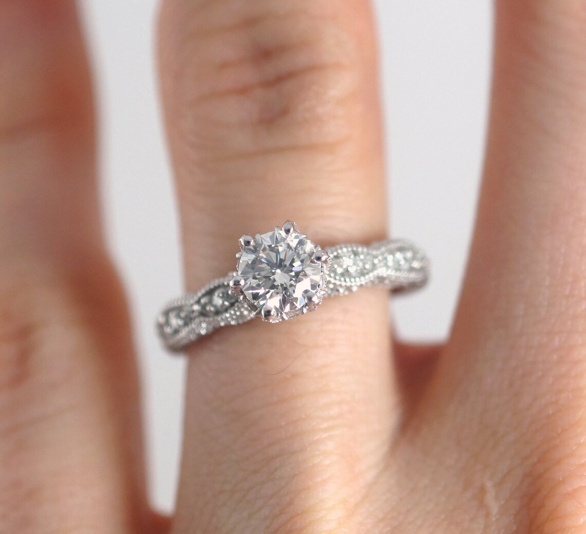 Royal Victorian Inspired Ring Regal Filigree Disney Princess - Etsy
