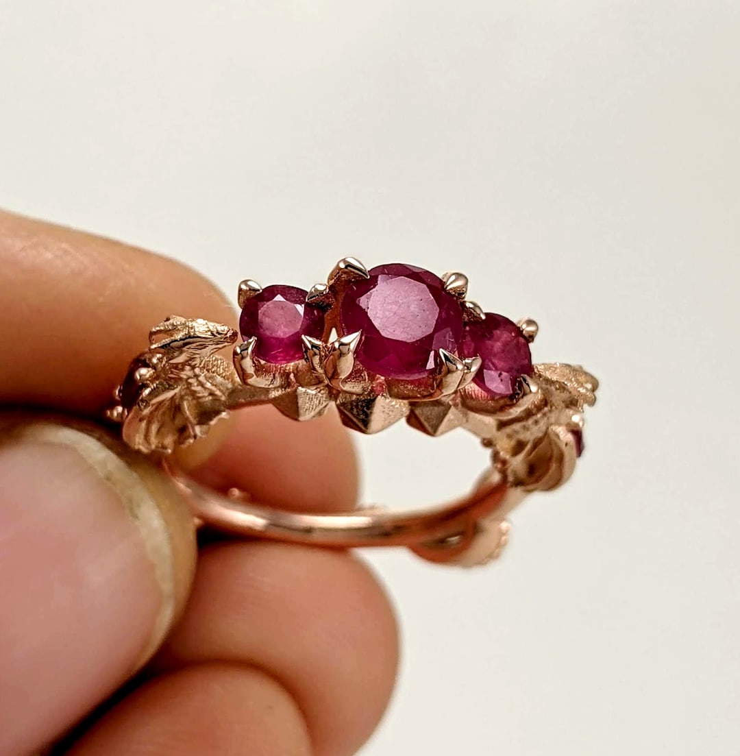 DND Dungeons and Dragons Gold Ring With 5 Gemstones Color of Your ...