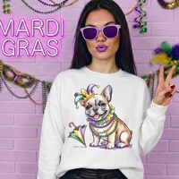Mardi Gras Dog Png Sublimation Design Download, Happy Mardi Gras, Mardi ...