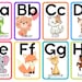 Handmade Animal Alphabet Flashcard Printable, Baby Learning Tool, Home ...
