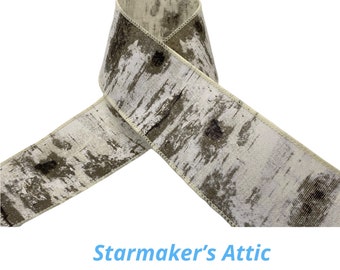 Birch Bark Ribbon | Etsy