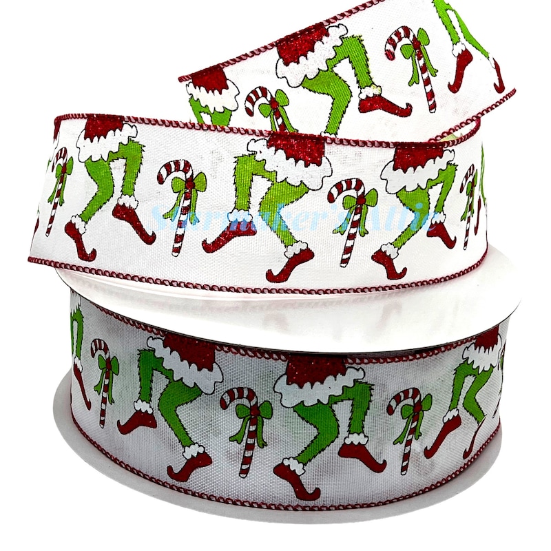 Grinch Ribbon - Etsy