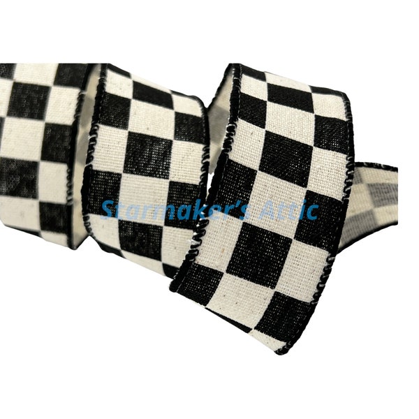 Checkered Ribbon - Etsy
