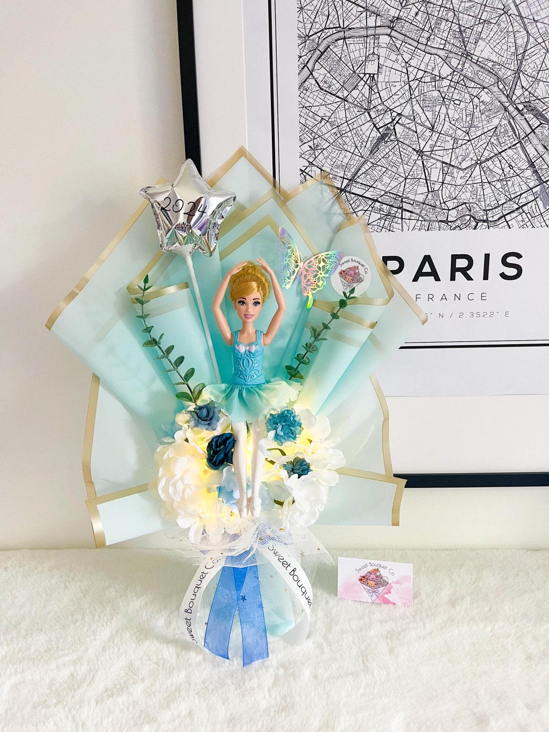 Barbie Doll Bouquet, Barbie Bouquet, Dance Bouquet, Dance Recital ...
