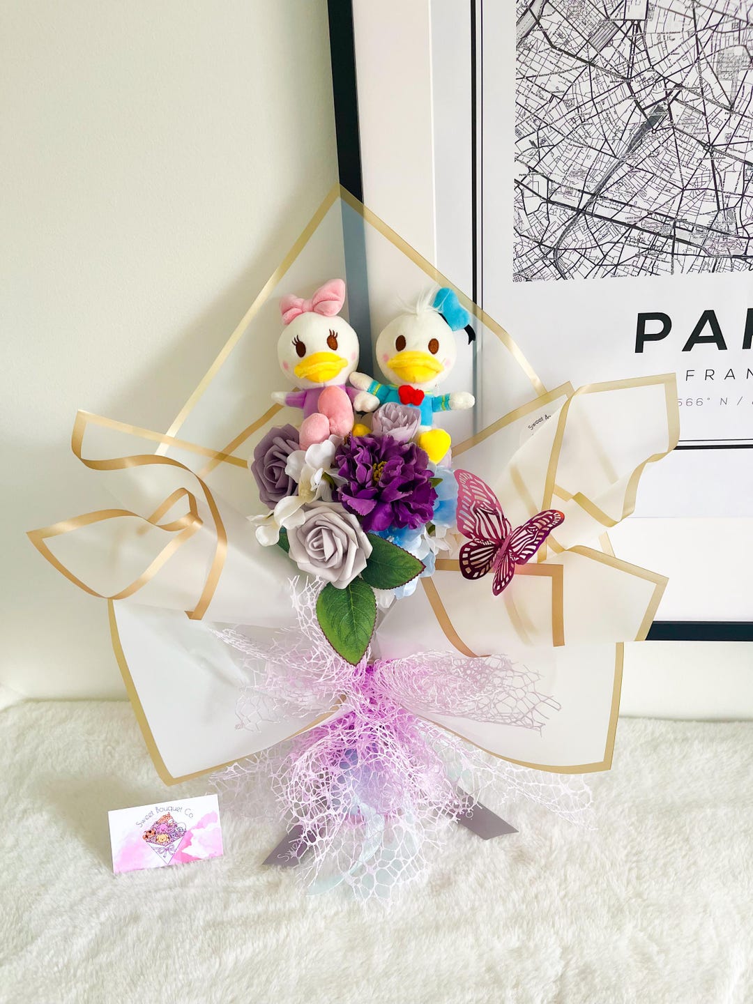 Ramo de Mickey Mouse, ramo de Minnie Mouse, ramo de Disney, regalo de ...