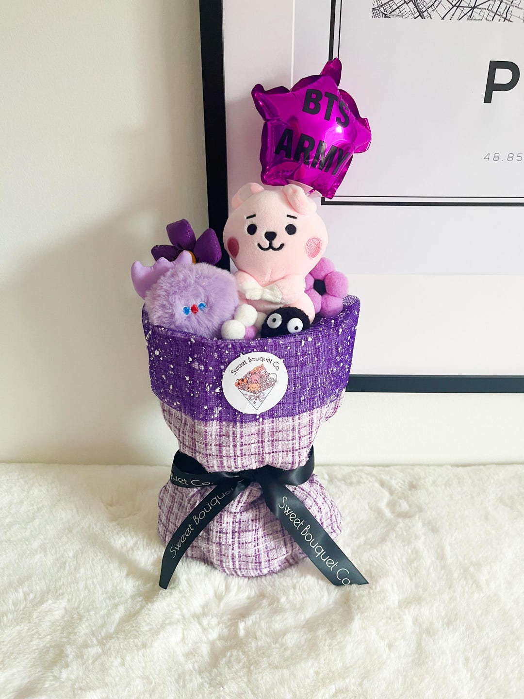 BT21 Bouquet, BTS ARMY Bouquet, Bts Gift, BTS Bouquet, Birthday Gift ...