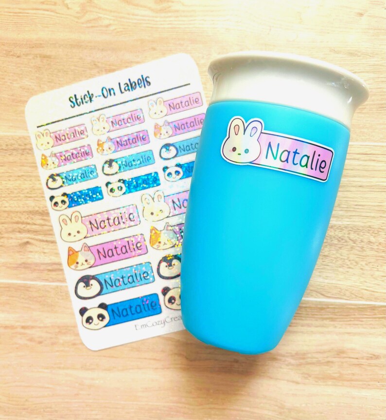 Personalized Preschool Label, Daycare Name Label, School Supply Label ...