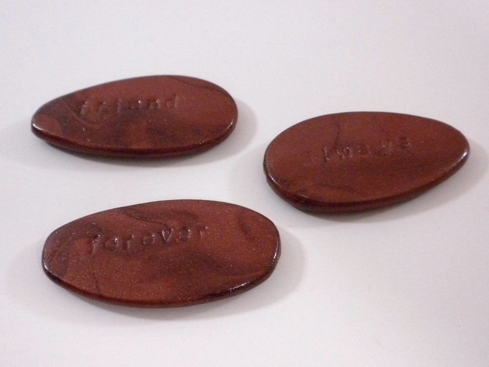 Friend Always Forever Braille Pocket Pebbles Set of 3 - Etsy