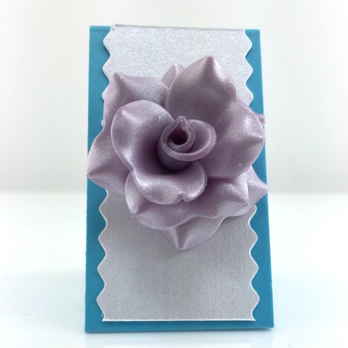 Pastel Purple Rose Pendant - Simple Rose Necklace - Pastel Purple Rose ...