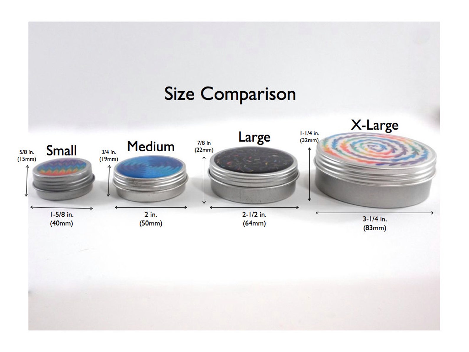 Medium Lime Green Treasure Box Lime Green Round Metal Box | Etsy