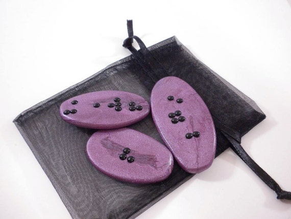 Dream Begin Do Braille Pocket Pebbles Set of 3 | Etsy