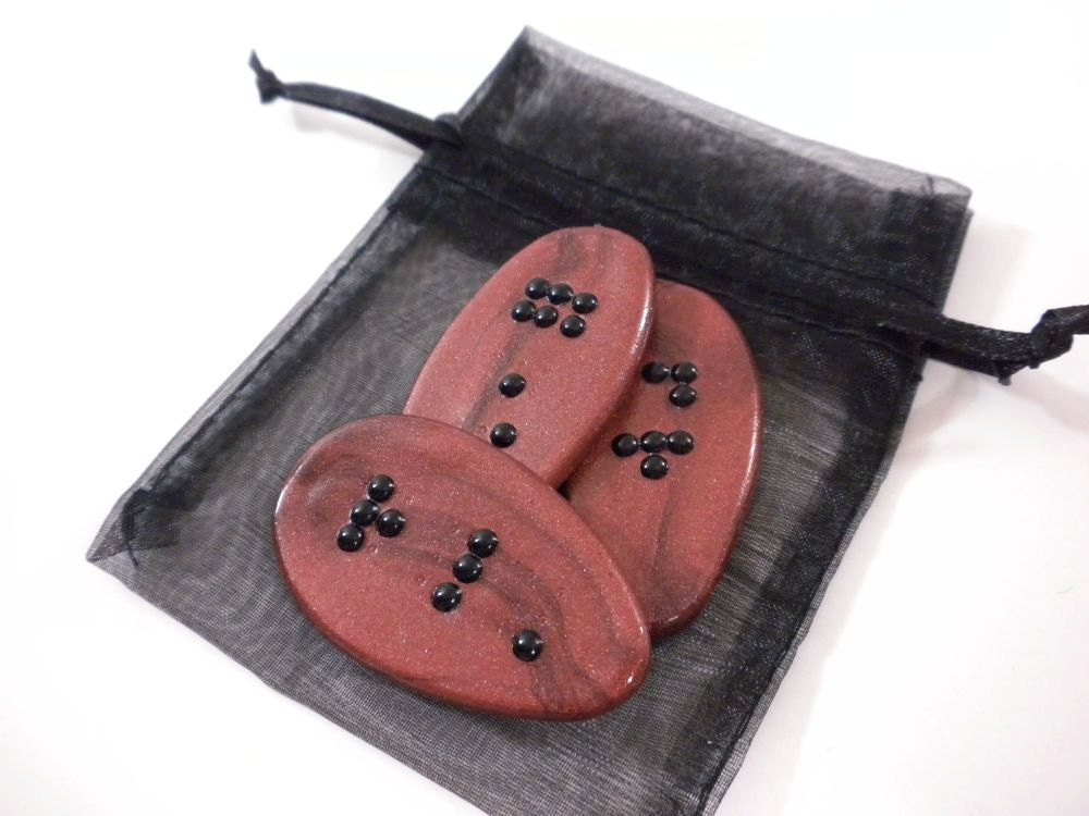 Friend Always Forever Braille Pocket Pebbles Set of 3 - Etsy