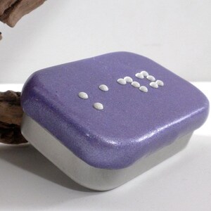 Custom One Line Braille Box - Personalized Braille Jewelry Box ...