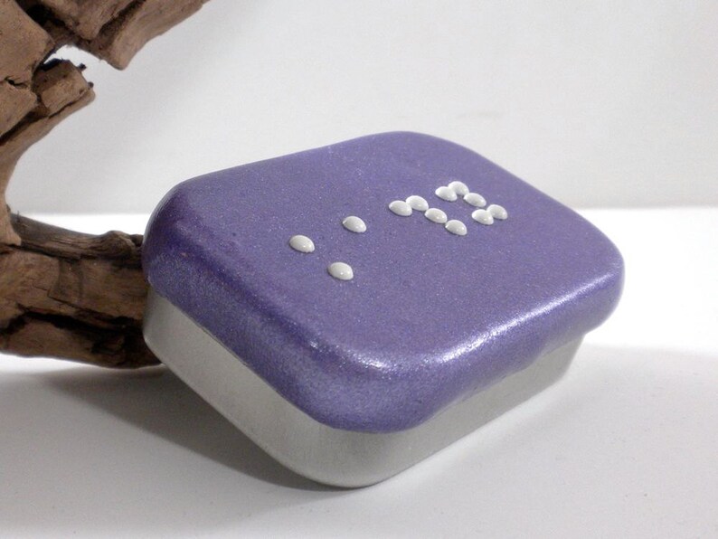 Custom One Line Braille Box Personalized Braille Jewelry Box | Etsy