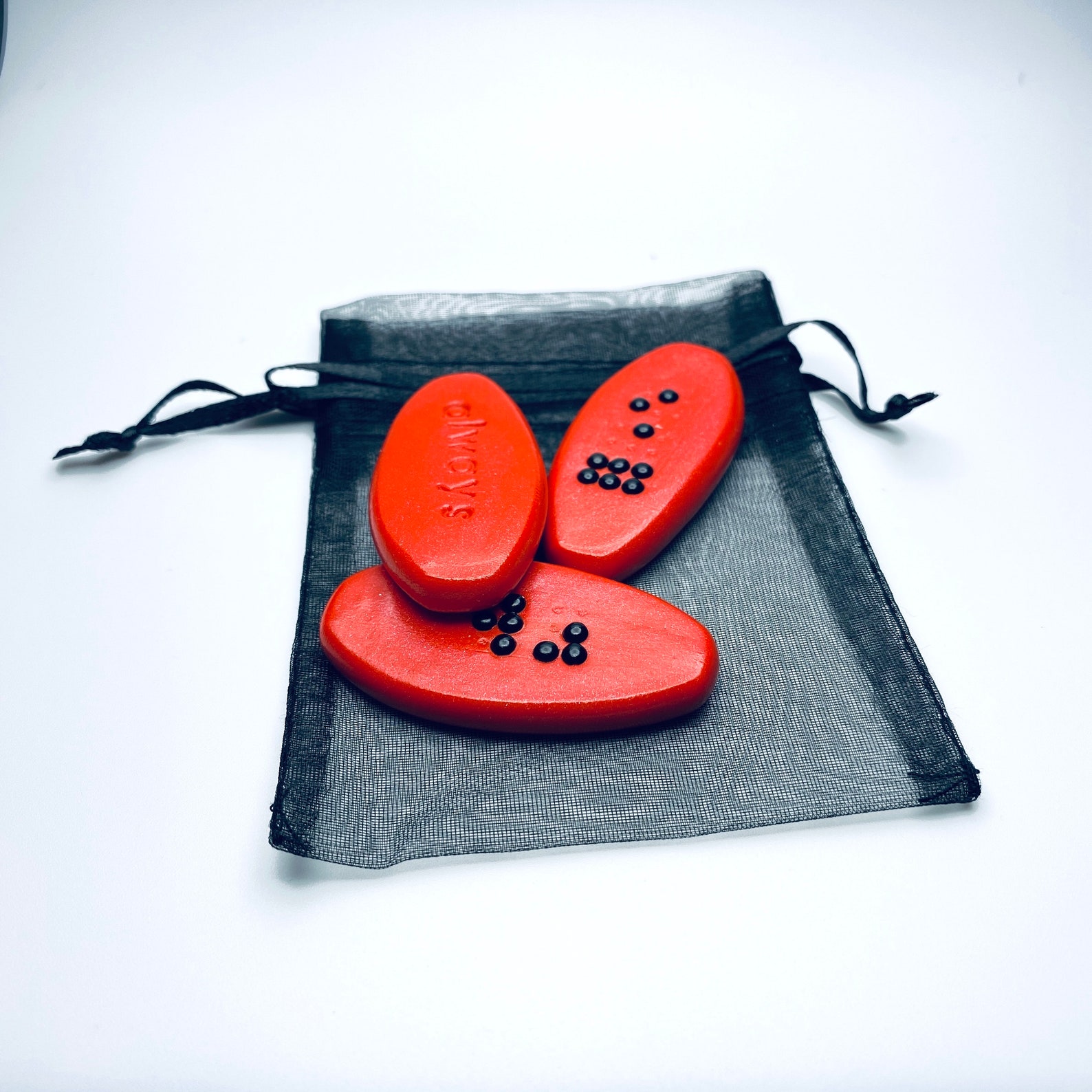 Friend, Always, Forever - Braille Pocket Pebbles Set of 3 ...
