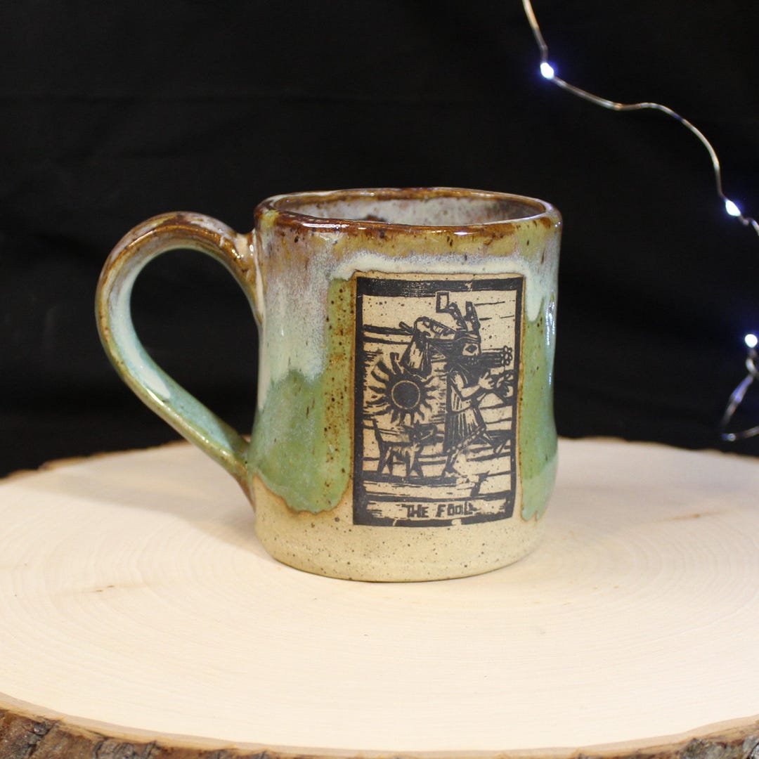 Tarot the Fool Handmade Ceramic Mug - Etsy
