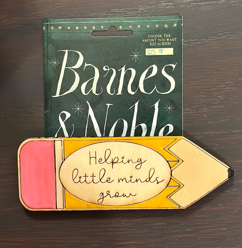 Teacher Appreciation Gift Card Holder - Etsy