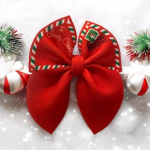 Traditional Christmas Neoprene Bubble Bows - Etsy