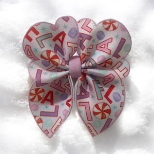 Traditional Christmas Neoprene Bubble Bows - Etsy