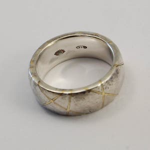 Kintsugi Ring Pair - MADE TO ORDER - Silver, 18K Gold - Etsy