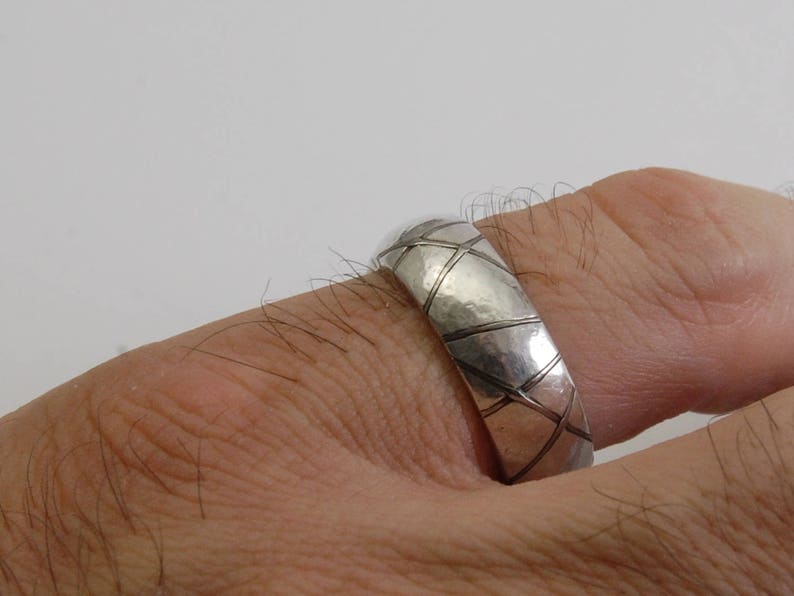 Kintsugi Ring MADE TO ORDER Silver Stainless Steel - Etsy