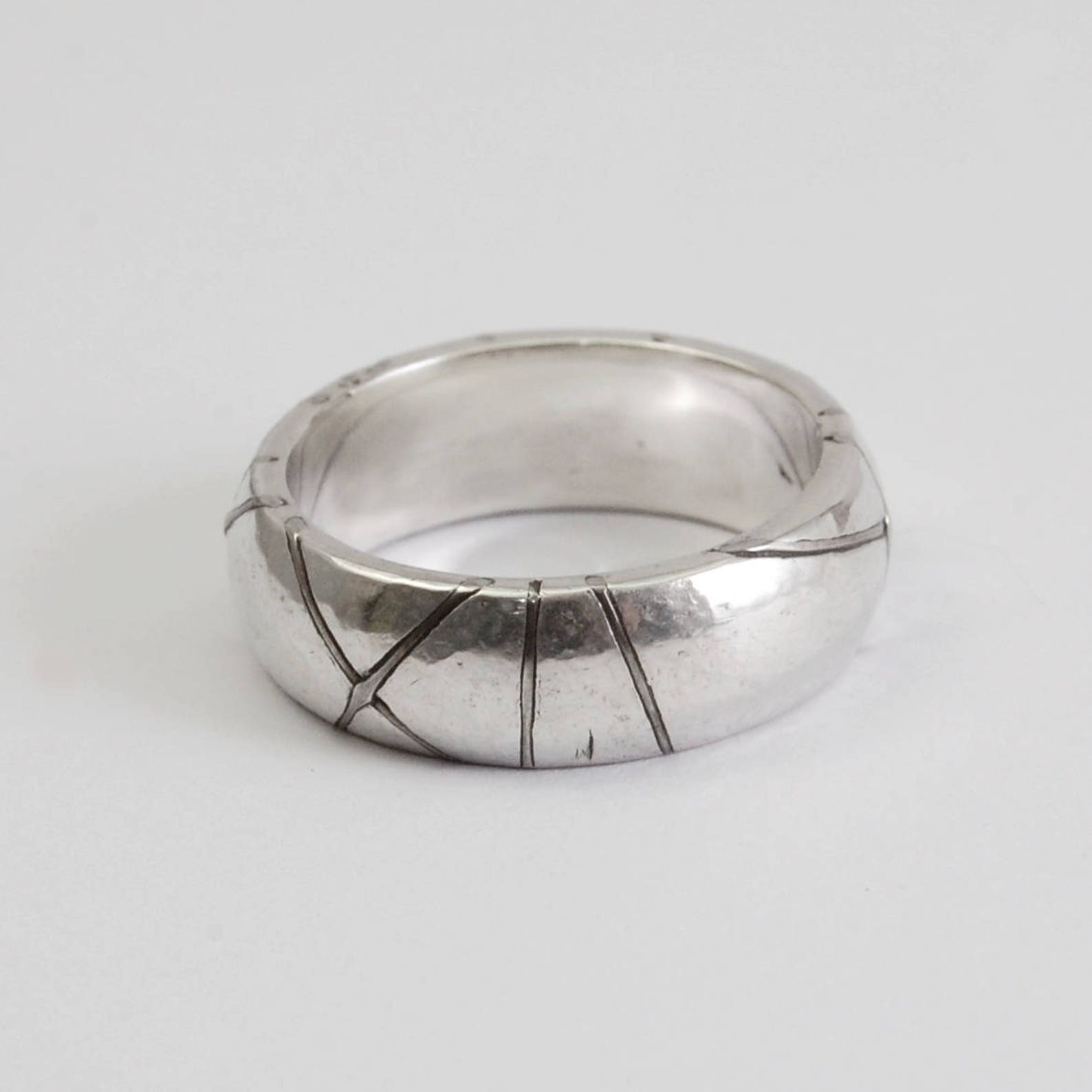 Kintsugi Ring MADE TO ORDER Silver Stainless Steel - Etsy Australia