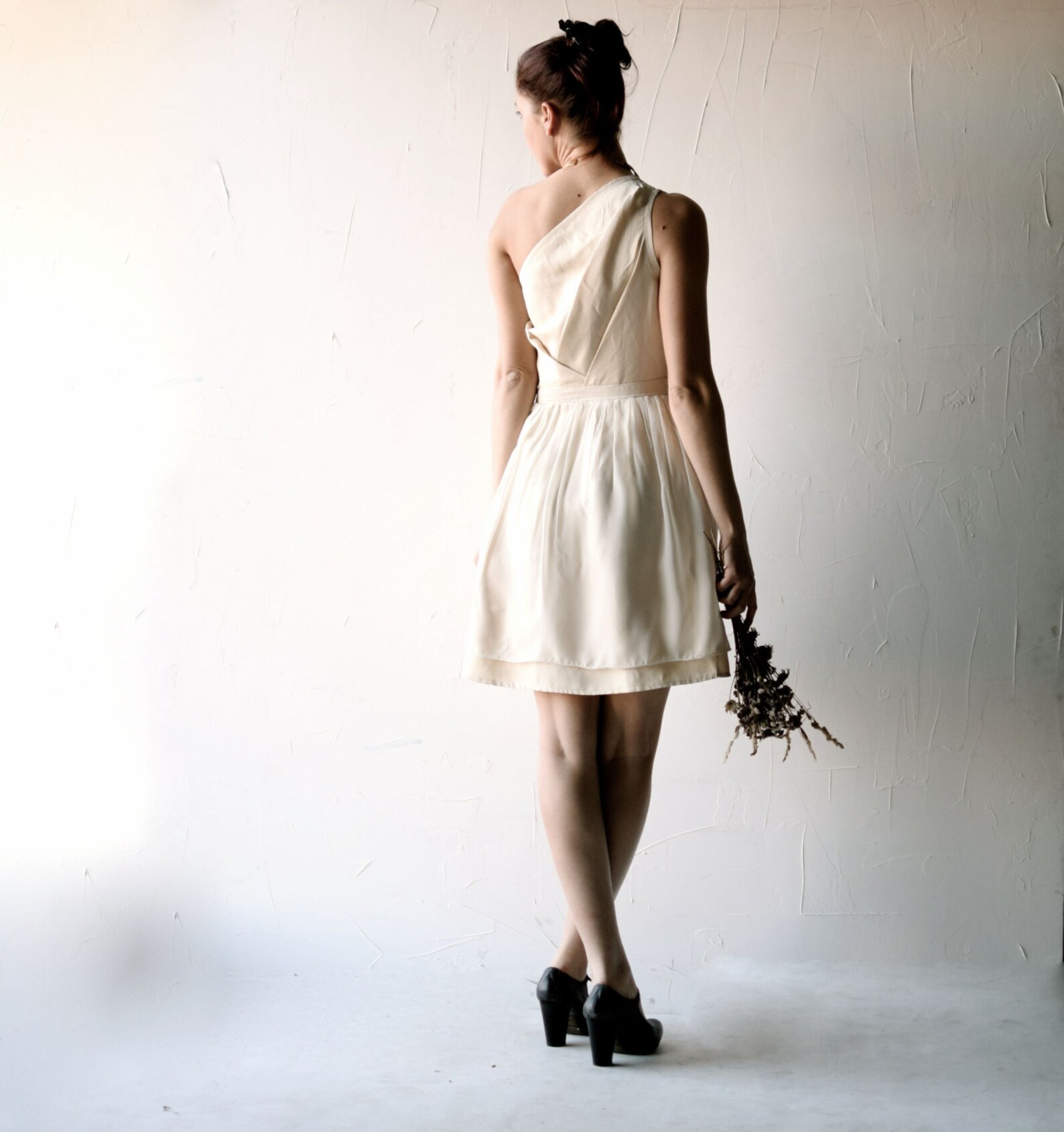 SAMPLE SALE Wedding Dress Short Wedding Dress Simple Wedding | Etsy