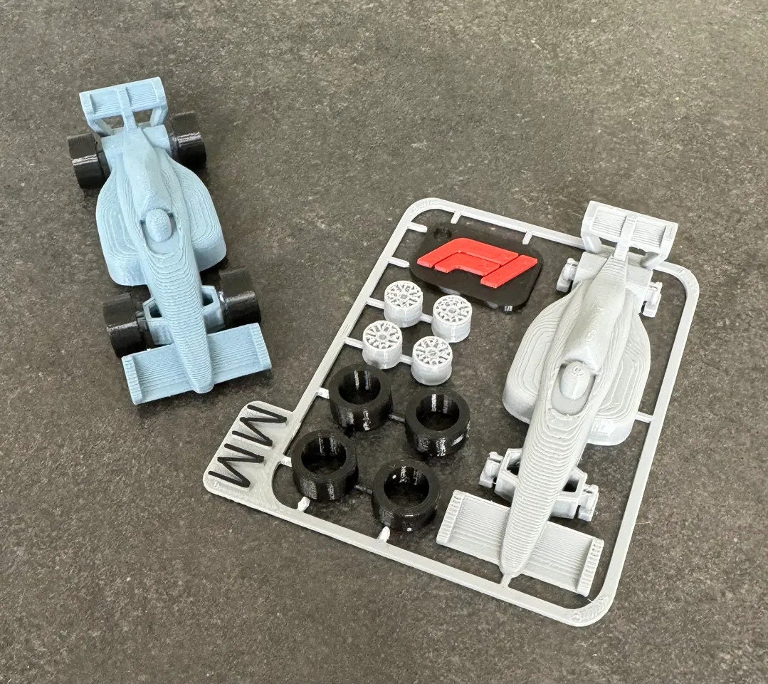3D Printable Formula 1 Card | 3D Printable STL File | Formula 1 STL - Etsy