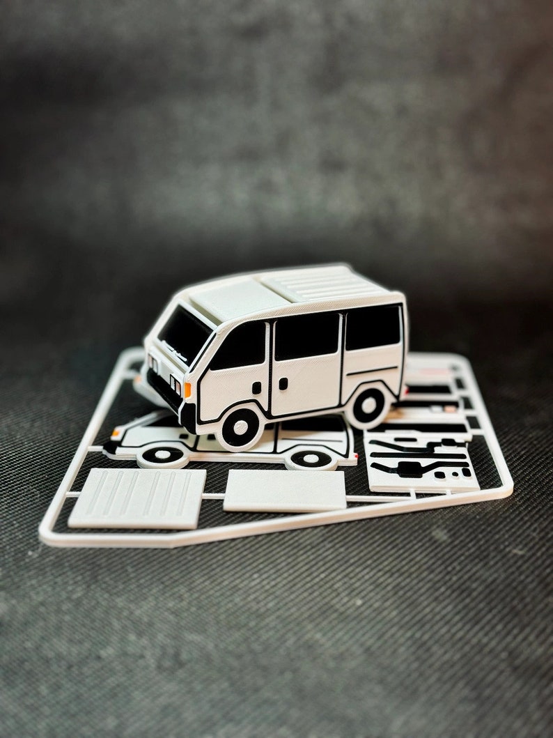 3D Printable Kei Van Kit Card 3D Printable STL File Kei Van STL Instant ...