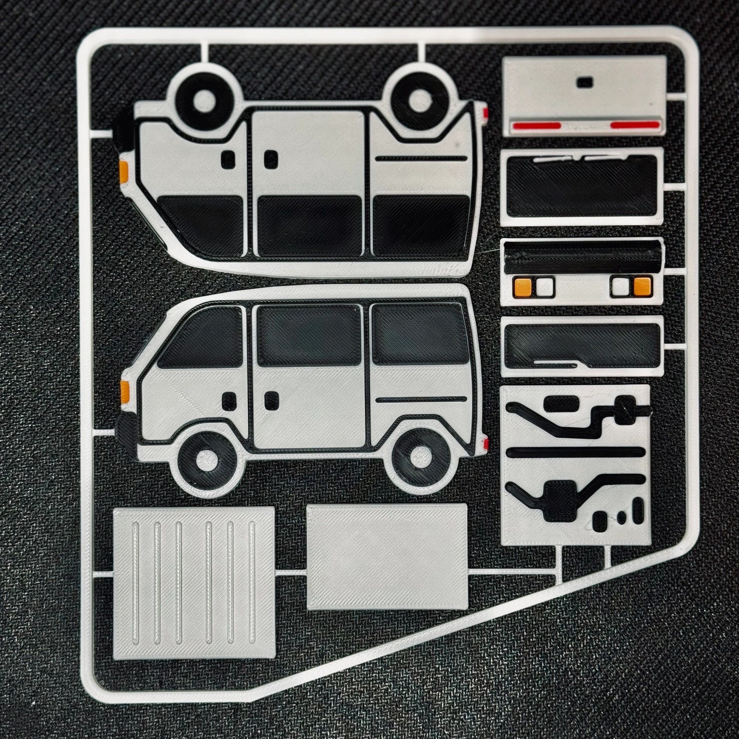 3D Printable Kei Van Kit Card 3D Printable STL File Kei Van STL Instant ...