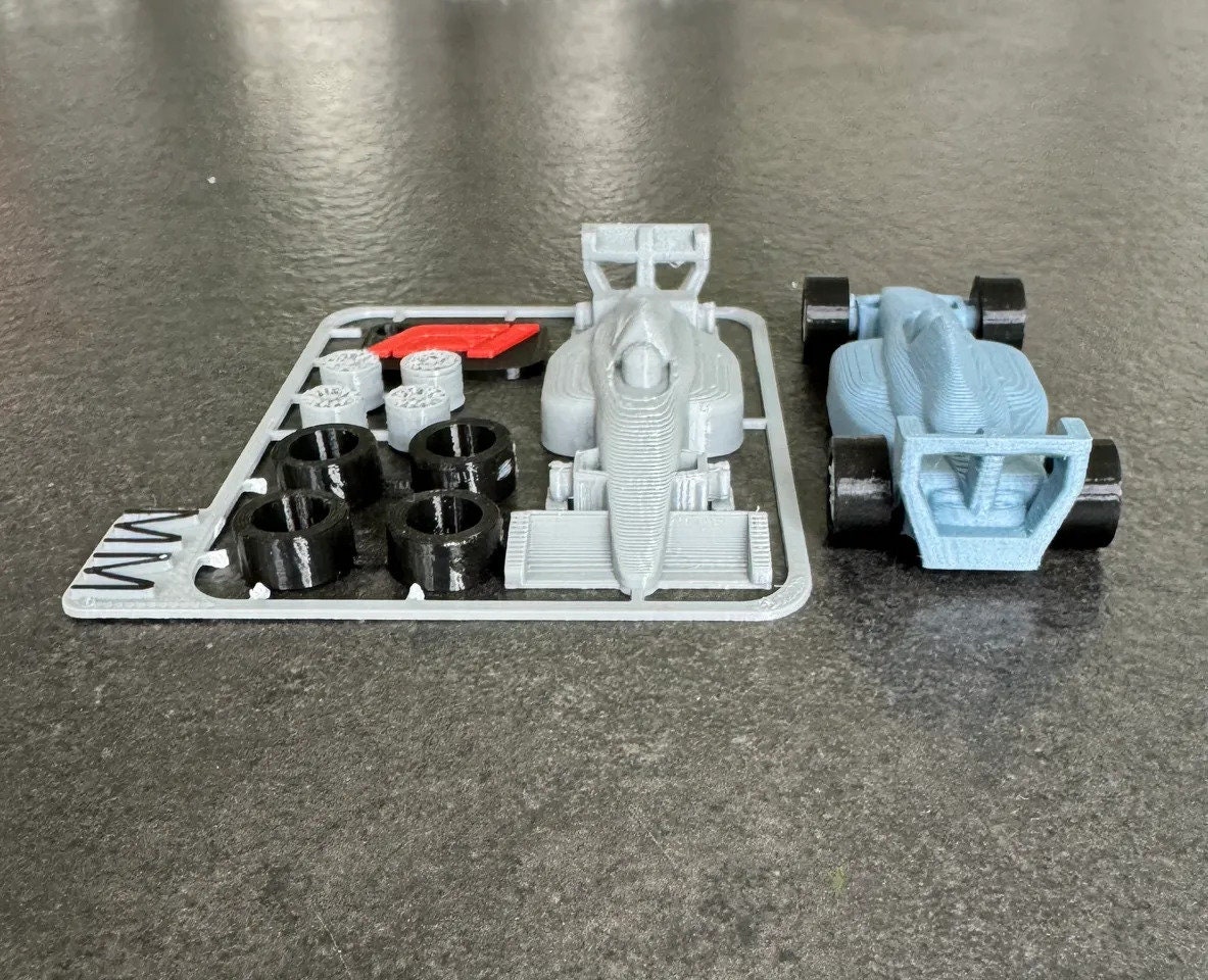 3D Printable Formula 1 Card | 3D Printable STL File | Formula 1 STL - Etsy