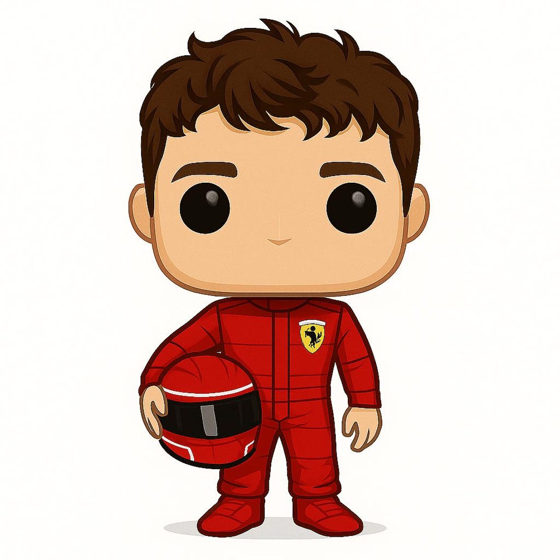 Charles Leclerc 3D Model | Funko Pop Style Charles Leclerc STL ...