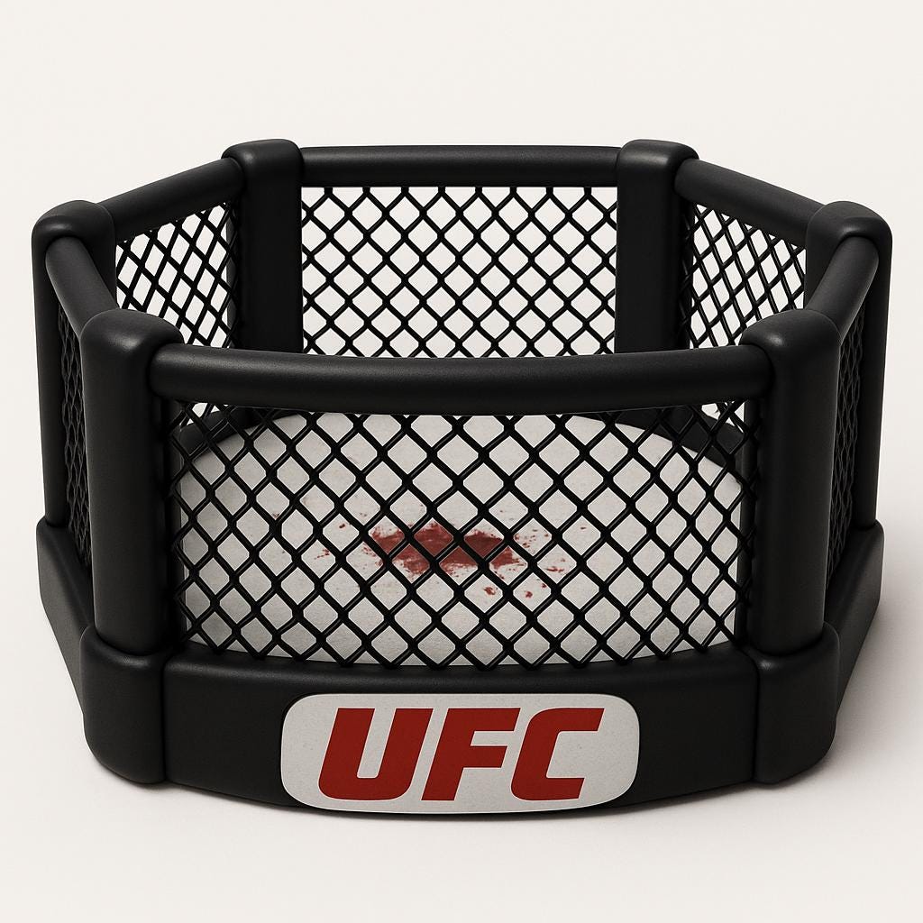 UFC Octagon 3D Model | Funko Pop Style UFC Octagon STL | Octagon Arena ...