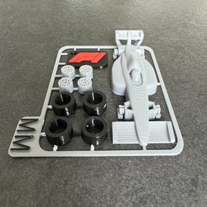 3D Printable Formula 1 Card | 3D Printable STL File | Formula 1 STL - Etsy
