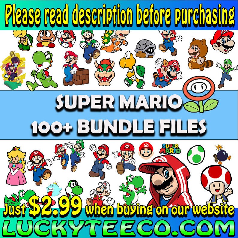 Super Mario PNG Bundle, Super Mario Bundle, Super Mario Transparent PNG ...