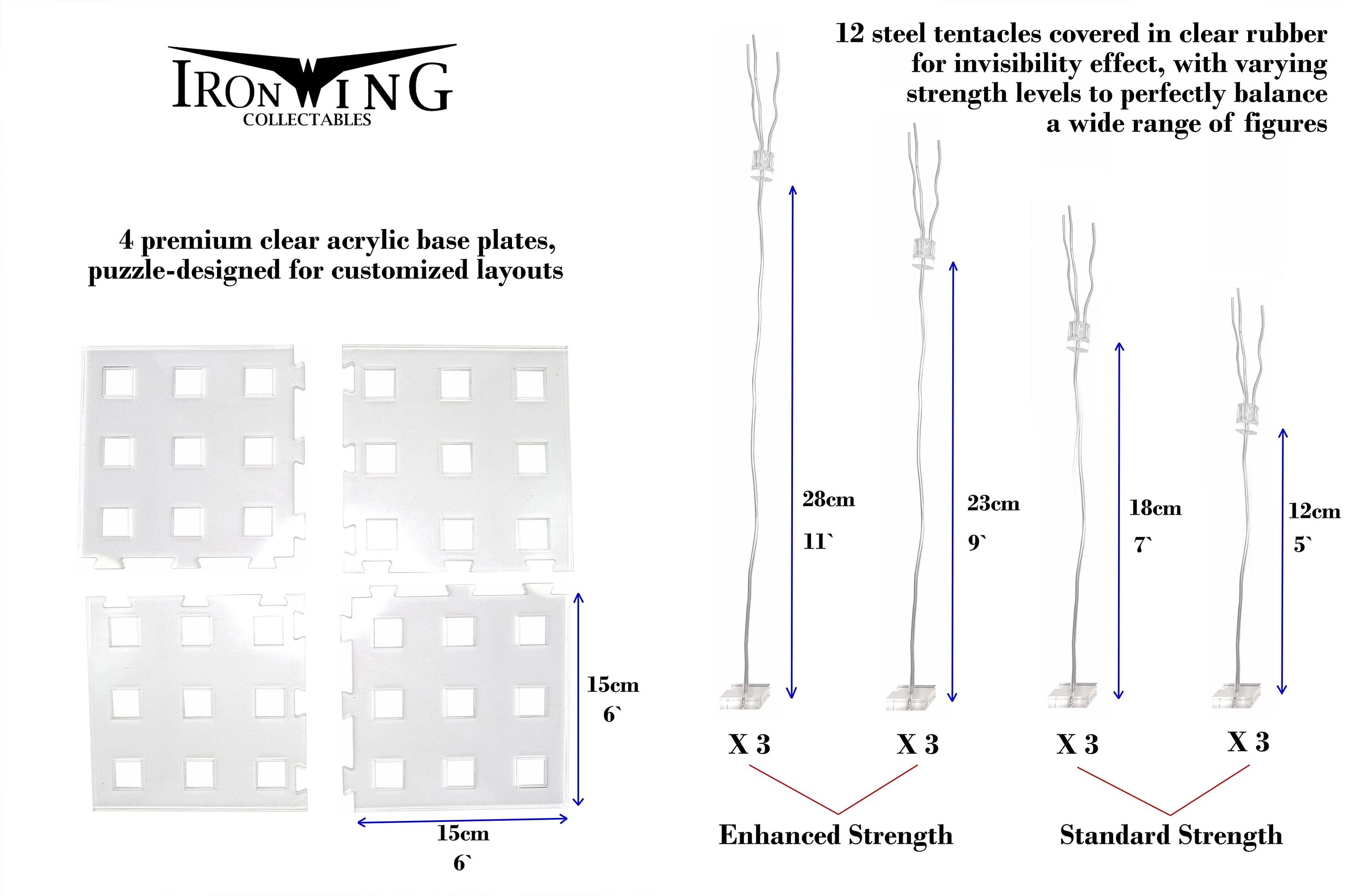 Action Figure Octopus Flight Stand Display - Etsy